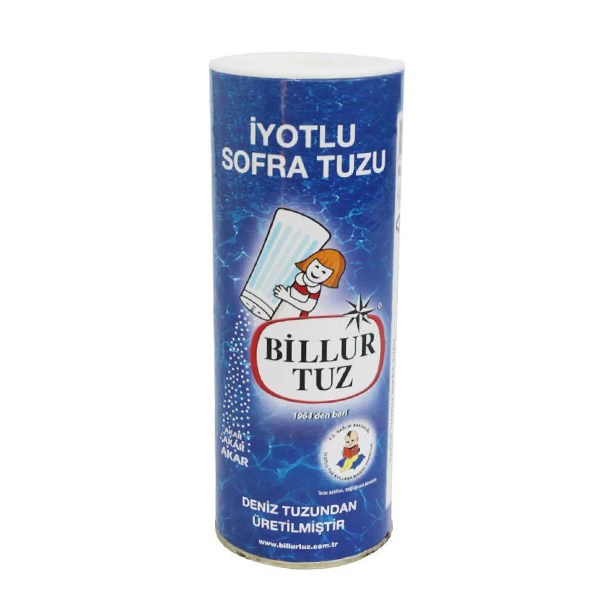 BILLUR TUZ 500 GR KUTU